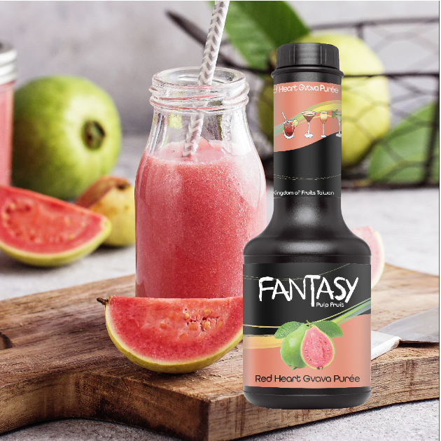 Fantasty Red Heart Guava Puree | Dreamfield Food & Beverage Corp.